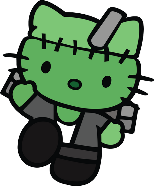 Hello Kitty Frankienstien – Dizzy Printing